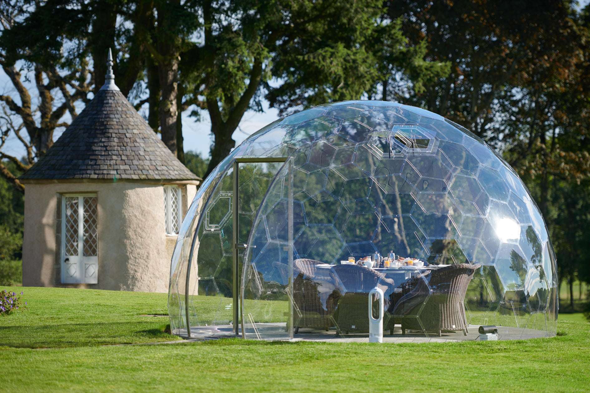 TRANSPARENT DOME - GEOGLAMP DOMES